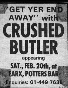 Crushed Butler – British Music Archive