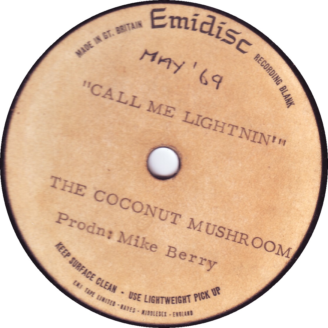 Coconut Mushroom – British Music Archive